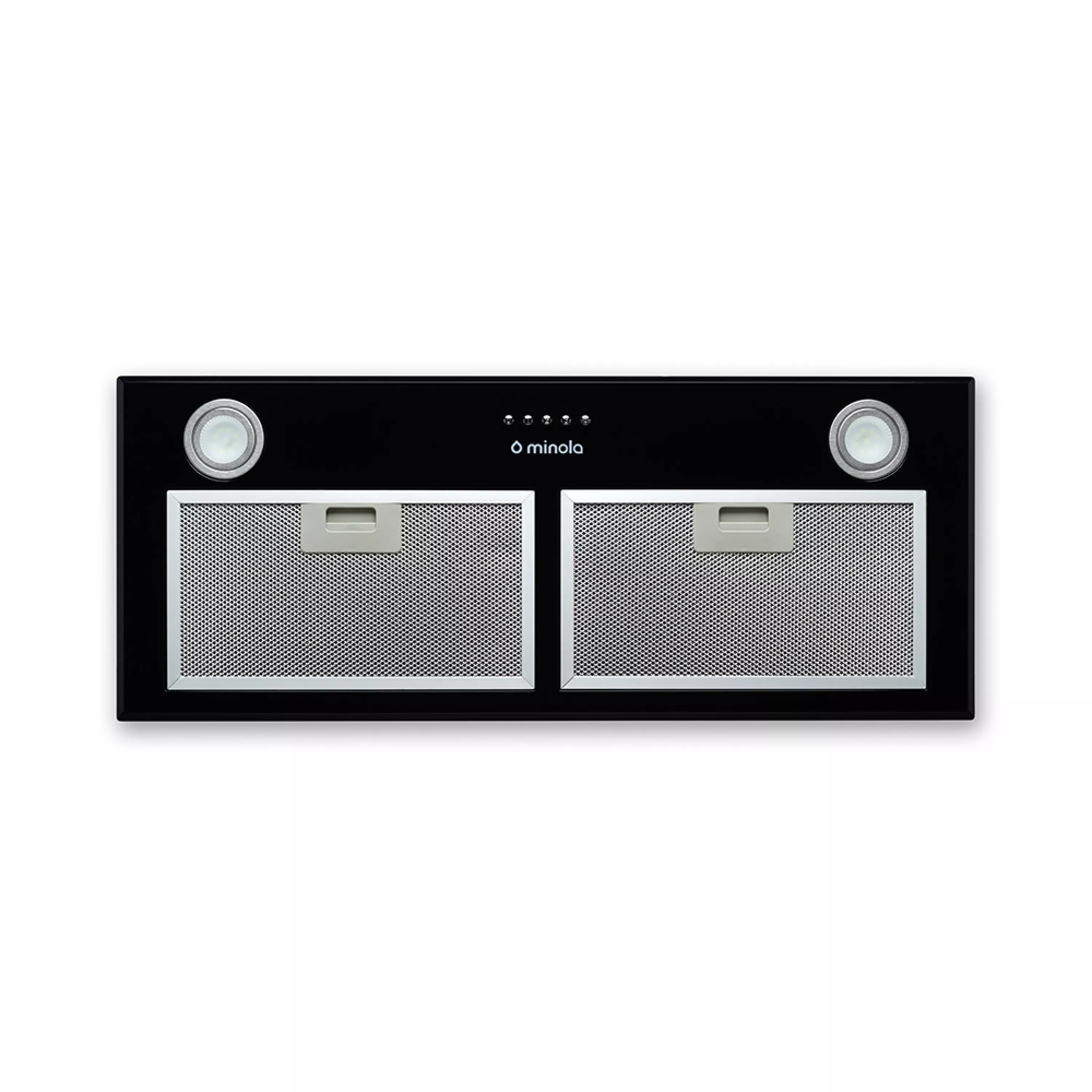 Повновбудована витяжка Minola HBI 7612 BL 1000 LED від найкращого виробника